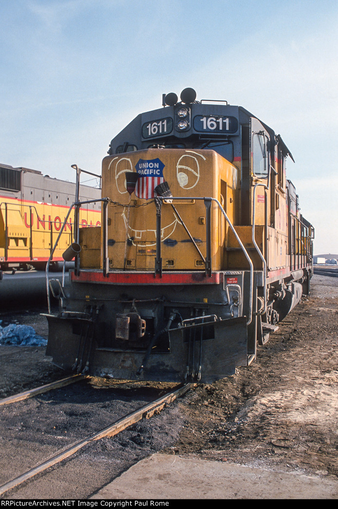 UP 1611, EMD GP15-1, ex MP 1611, at Yard Center